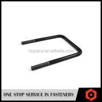 China Carbon Steel U Shape Bolts And Nuts Zinc Coated Square Bend U bolts for sale