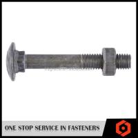 China DIN603 Cup Head Square Neck Carriage Bolts High Performance Cup Head Bolt And Nut for sale