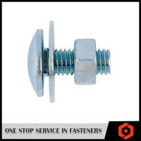 China DIN603 Cup Head Square Neck Carriage Bolts High Performance Cup Head Bolt And Nut for sale