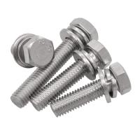 China HM8 M12 Stainless Steel SS304 SS316 Dip Galvanizing / HDG Hex Bolt for sale