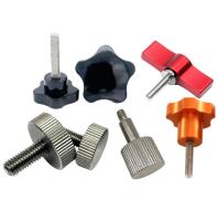 China Plastic Clamping Hand Tightening Grip Knob Screw Adjustable Table Leg Screw for sale