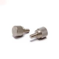 China SS304 316 Stainless Steel Knurled Thumb Screws Captive Panel Screw for sale