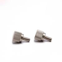China SS304 316 Stainless Steel Knurled Thumb Screws Captive Panel Screw for sale