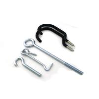 China Zinc Plated Self Tapping Carbon Steel Eye Screw Wall Ceiling Hook Screw for sale