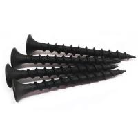 China Galvanized Gypsum Black Dry Wall Screw Black Coarse Thread Screw for sale