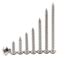 China DIN 7981 Round Head Wood Screws Cross Recessed Pan Head Tapping Screws for sale