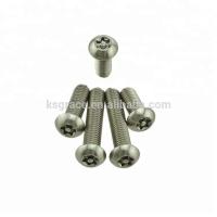 China Metric Button Head Plum Blossom Screw Torx Security Anti Theft Screw for sale