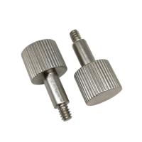China OEM Stainless Steel Hand Tightening Thumb Screws Anodized Aluminum Knob Knurled Screw for sale