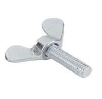 China Custom All Sizes Thrumb Butterfly Wing Head Screw Steel Wing Screws With Round Nose for sale