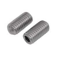 China DIN 916 Allen Drive No Head Grub Set Screws DIN916 Stainless Steel 316 Hexagon Socket Set Screws With Cup Point for sale
