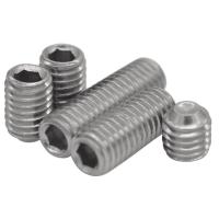 China DIN 916 Allen Drive No Head Grub Set Screws DIN916 Stainless Steel 316 Hexagon Socket Set Screws With Cup Point for sale
