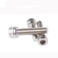 China Stainless Steel Hexagon Socket Screw DIN912 Cup Head Screw for sale