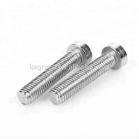 China Stainless Steel Hexagon Socket Thin Head Screws DIN7984 for sale