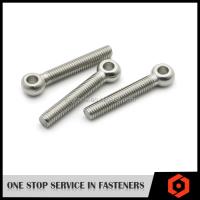 China DIN444 factory supply eye bolt screw Forged No Shoulder Metric Coarse Eye screw for sale
