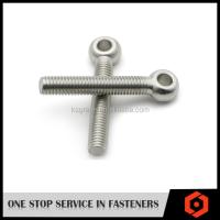 China DIN444 factory supply eye bolt screw Forged No Shoulder Metric Coarse Eye screw for sale