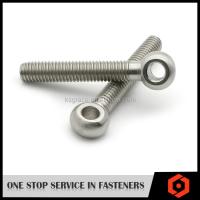 China DIN444 factory supply eye bolt screw Forged No Shoulder Metric Coarse Eye screw for sale