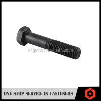 China INCH Partial Thread Hex Head Screw Grade 5 Zinc Finish Hex Screw for sale