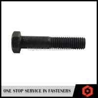 China INCH Partial Thread Hex Head Screw Grade 5 Zinc Finish Hex Screw for sale