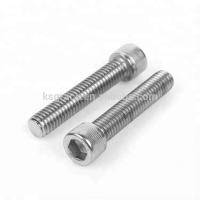 China Metric Stainless Steel Knurled Screw DIN912 Hex Socket Head Screw With Knurling for sale