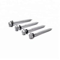 China Hexagon Flange Head Tapping Screws Hex Flange Head Tapping Screws With Washer for sale