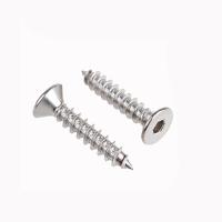 China DIN EN ISO 14586 SUS304 Plum Blossom Screw Countersunk Head Tapping Screw for sale