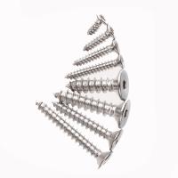China DIN EN ISO 14586 SUS304 Plum Blossom Screw Countersunk Head Tapping Screw for sale