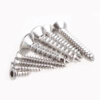 China DIN EN ISO 14586 SUS304 Plum Blossom Screw Countersunk Head Tapping Screw for sale