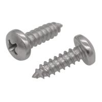 China GB845 SUS304 SUS316 Cross Recessed Pan Head Tapping Screw for sale