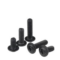 China ISO7380-2 Carbon steel Black oxide Hex Socket Button Head Screw for sale
