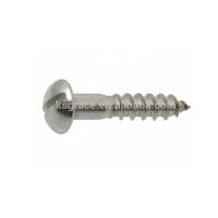 China CE ROHS ISO9001 Slotted Round Head Wood Screws Zinc Plated for sale