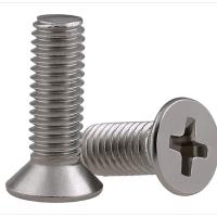 China DIN965 Stainless Steel Countersunk Head Bolts DIN 965 Countersunk Head Screw for sale