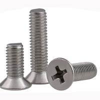 China DIN965 Stainless Steel Countersunk Head Bolts DIN 965 Countersunk Head Screw for sale