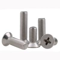 China DIN965 Stainless Steel Countersunk Head Bolts DIN 965 Countersunk Head Screw for sale
