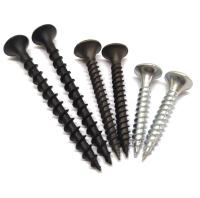 China Gypsum Board Tornillos Drywall Screws Coarse Thread Black Phosphate Bugle Head Screw for sale
