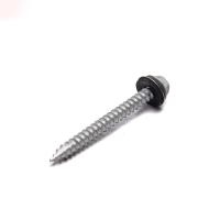 China Stainless Steel 410 Hex Head Building Roofing Tek Screws Self Drilling Screws With Bonded EPDM Rubber Washers for sale