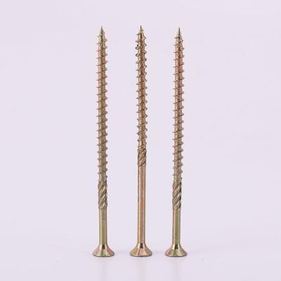 China DIN7505 MDF Chipboard Screw Double Pozi Countersunk Tornillos Spax Screws for sale