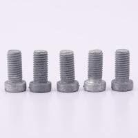 China GB/T65 M4 M5 M6 Carbon Steel Slotted Screws Hot Dip Galvanized Cheese Head Machine Screw for sale