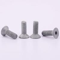 China DIN7991 Hot Dip Galvanized Hex Socket Screw Countersunk Flat Head Screw for sale