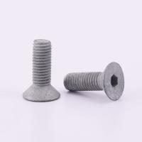 China DIN7991 Hot Dip Galvanized Hex Socket Screw Countersunk Flat Head Screw for sale
