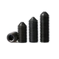 China Custom Flat Point Hollow Hexagon Set Screws SS304 Hex Socket Allen Nose Grub Screw Set for sale