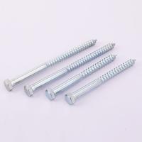 China Din571 Wood Screws Custom Carbon Steel DIN 571 Hex Head Coach Lag Screw for sale