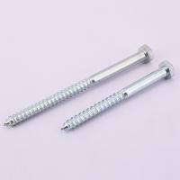 China Din571 Wood Screws Custom Carbon Steel DIN 571 Hex Head Coach Lag Screw for sale