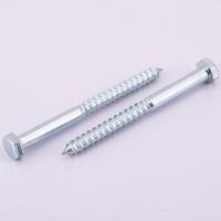 China Din571 Wood Screws Custom Carbon Steel DIN 571 Hex Head Coach Lag Screw for sale