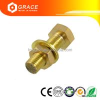 China Silicon Bronze Hex Head Sems Screws Brass Hexagon Hex Screw for sale