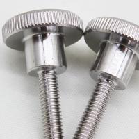 China A2 A4 Stainless Steel Knurled Shoulder Thumb Screw DIN464 Knurled Thumb Screw for sale