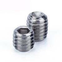 China DIN 916 A2-70 Hexagon Socket Set Screws With Cup Point for sale