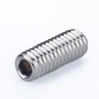 China DIN 916 A2-70 Hexagon Socket Set Screws With Cup Point for sale