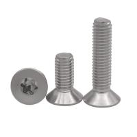 China GB2673 Six Lobe Torx Plum Blossom Screw ISO 14581 A2-70 Countersunk Flat Head Screws for sale