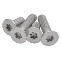 China GB2673 Six Lobe Torx Plum Blossom Screw ISO 14581 A2-70 Countersunk Flat Head Screws for sale