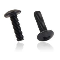 China Large Carbon Steel Cross Recessed Screws Black Oxide Mushroom Head Screw for sale